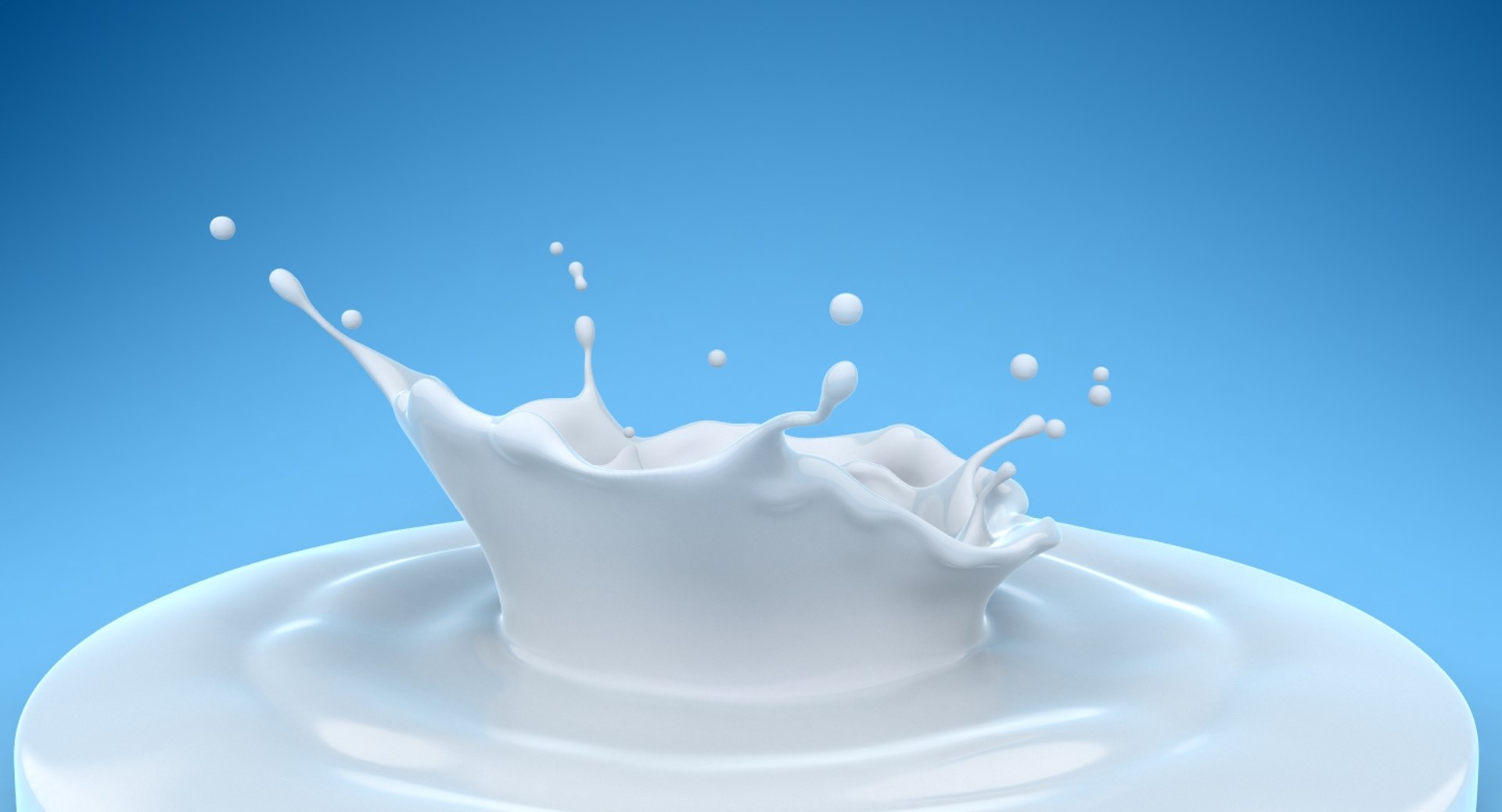 3D Milk Splash - TurboSquid 1298924