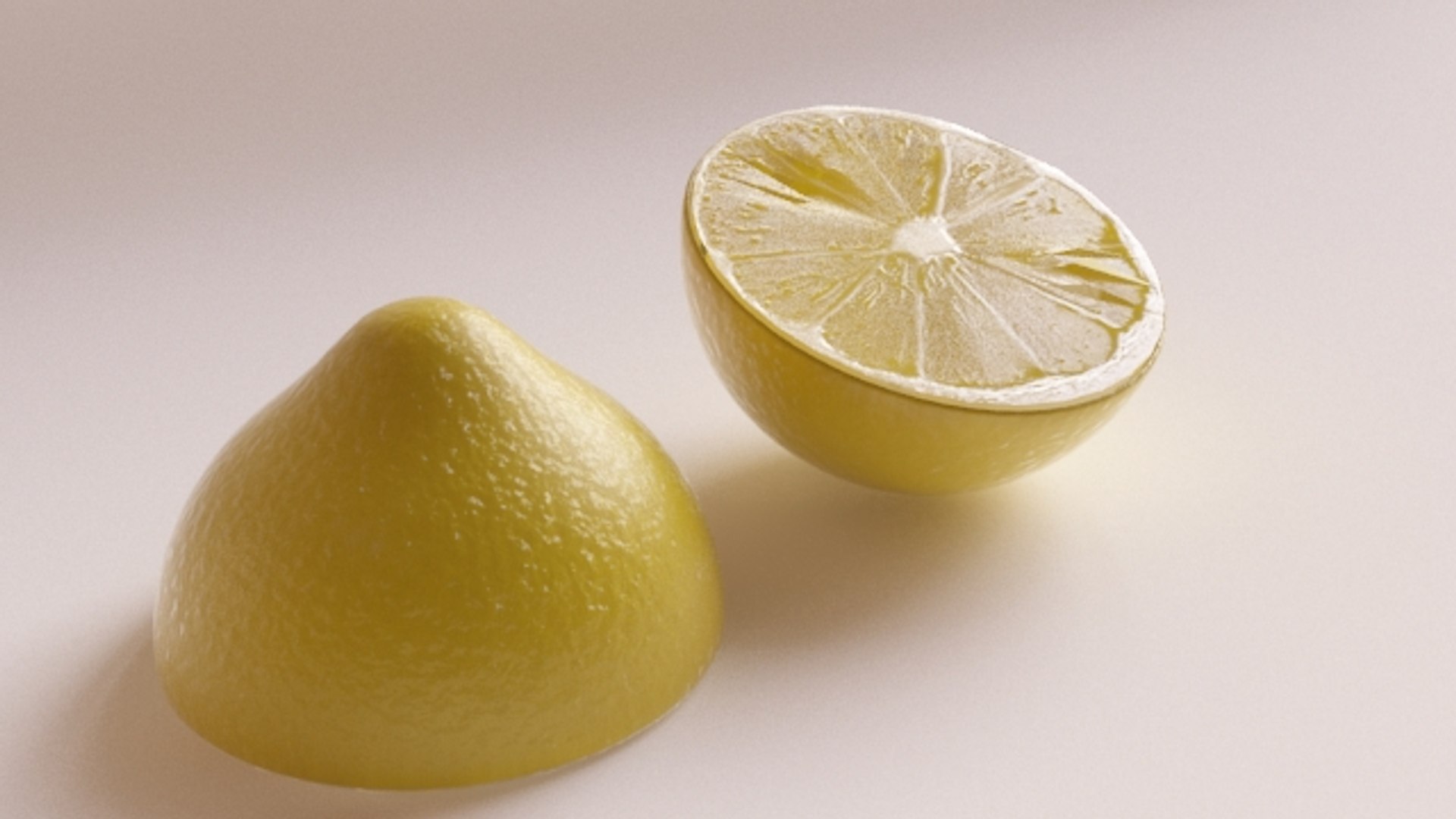 3D Model Juicy Lemon - TurboSquid 1270268