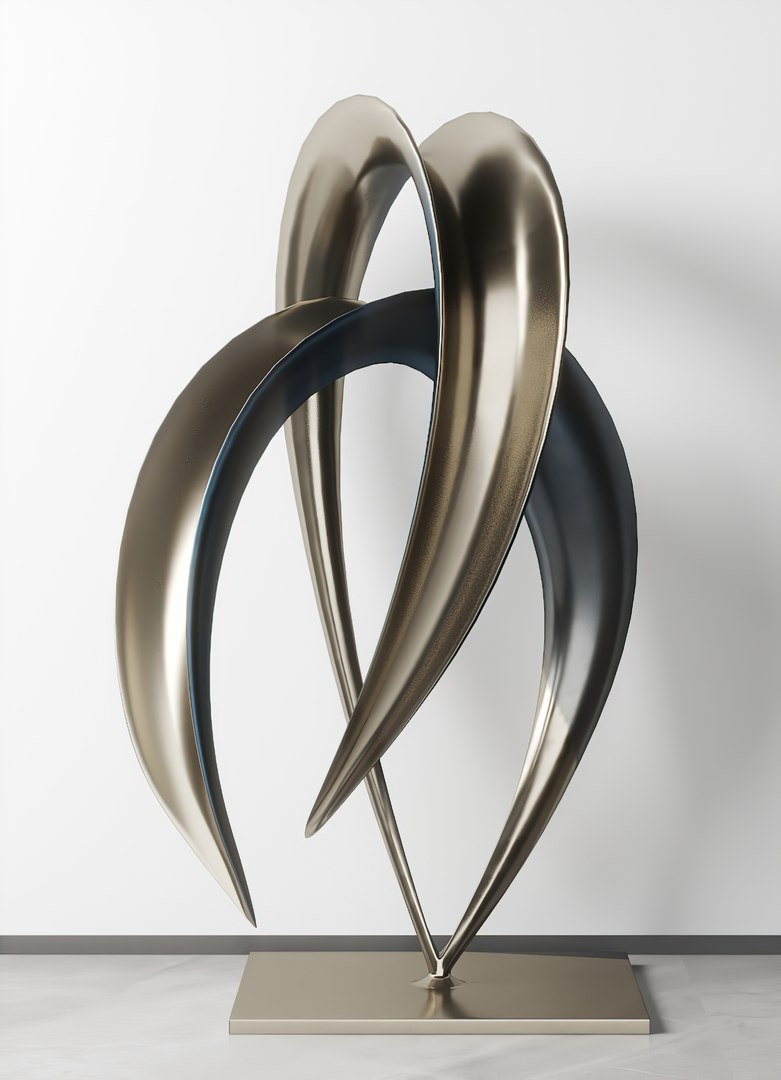 3D Model Abstract Sculpture - TurboSquid 2210163