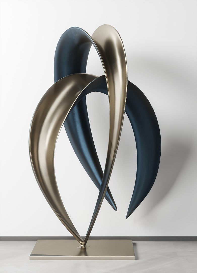 3D Model Abstract Sculpture - TurboSquid 2210163