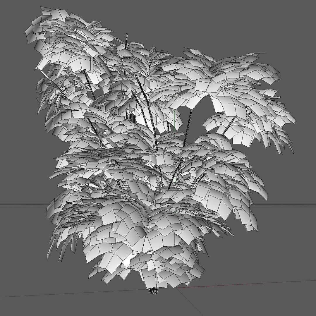 3ds max plant bush