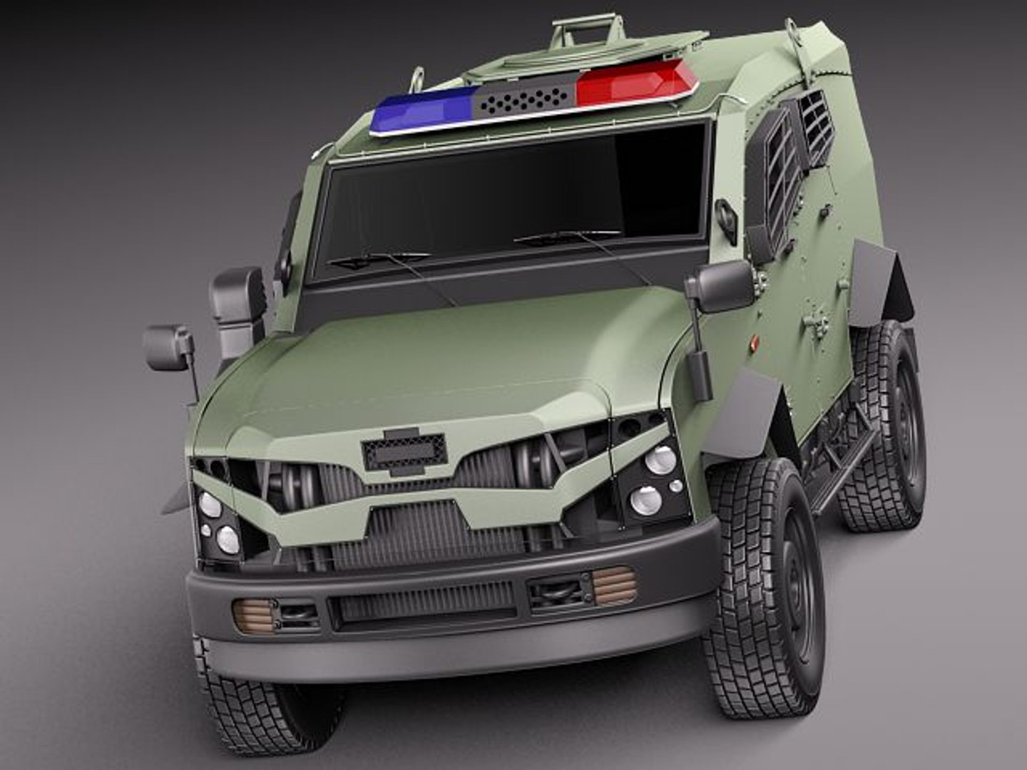 3d Oshkosh Sand Cat Vechicle Model