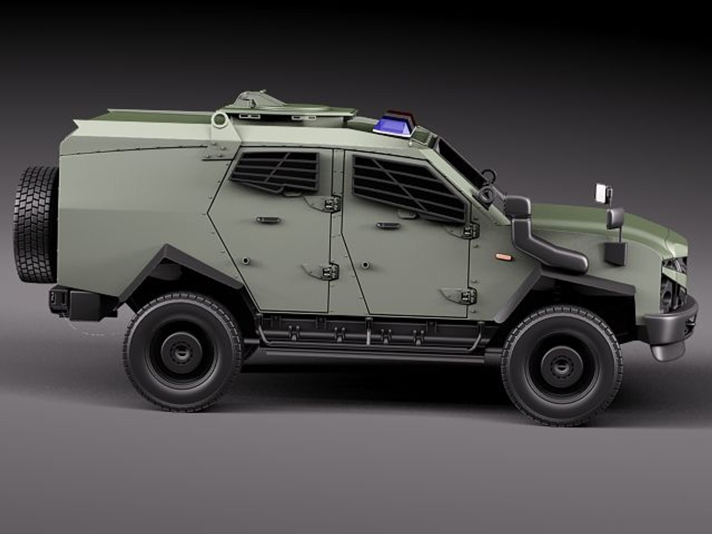 3d Oshkosh Sand Cat Vechicle Model