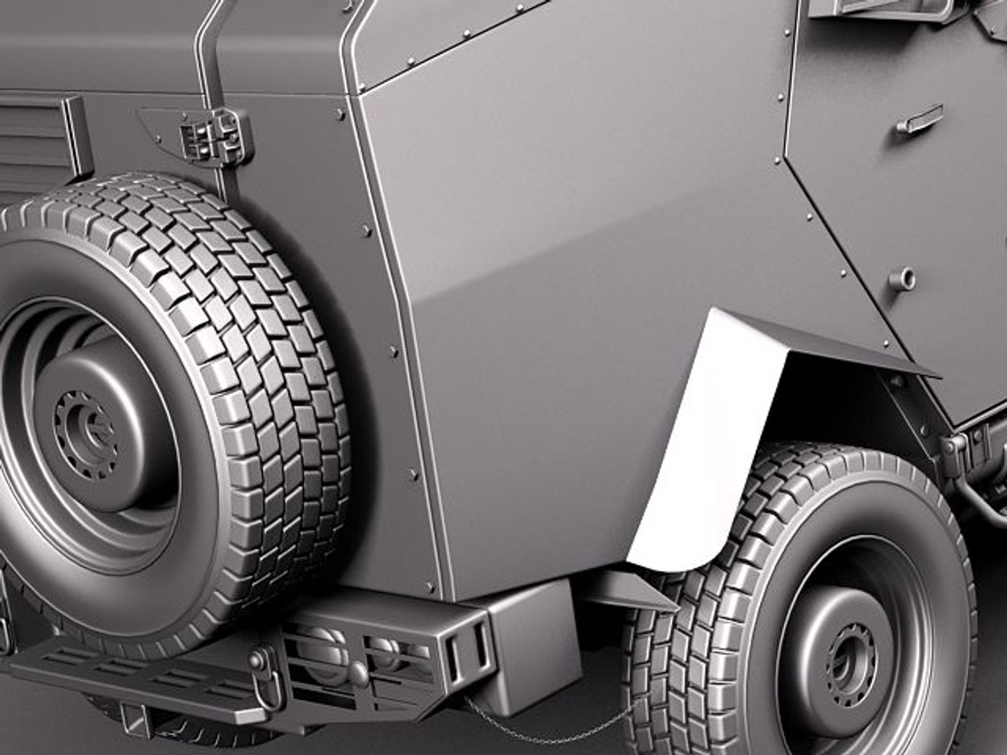 3d Oshkosh Sand Cat Vechicle Model