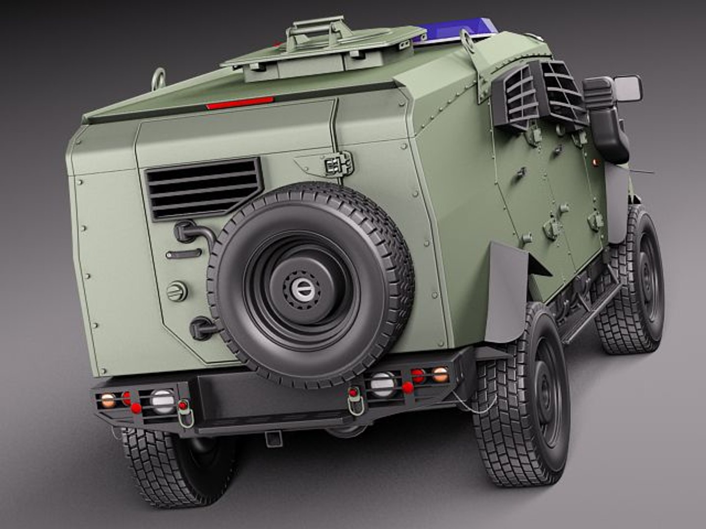 3d Oshkosh Sand Cat Vechicle Model