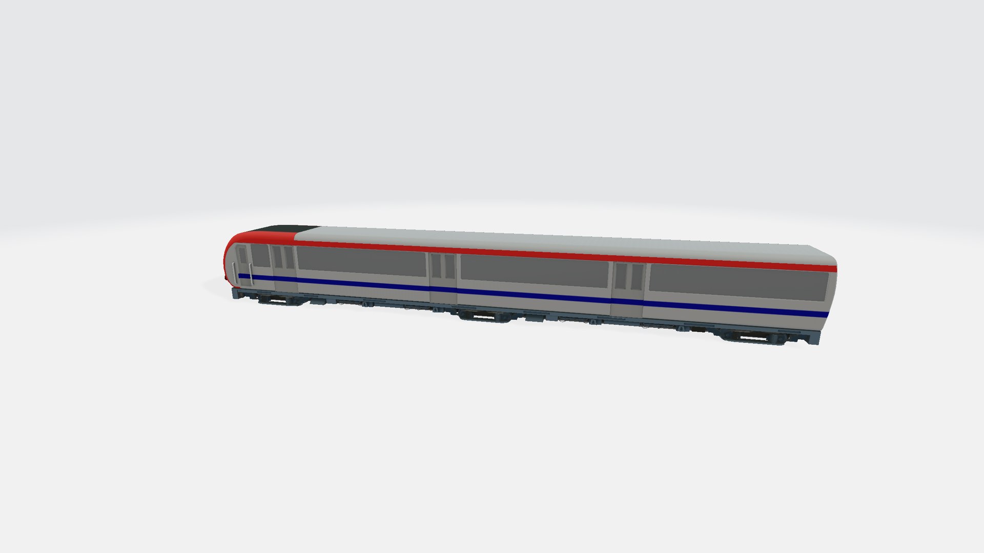 Subway Train 3D Model - TurboSquid 2398528