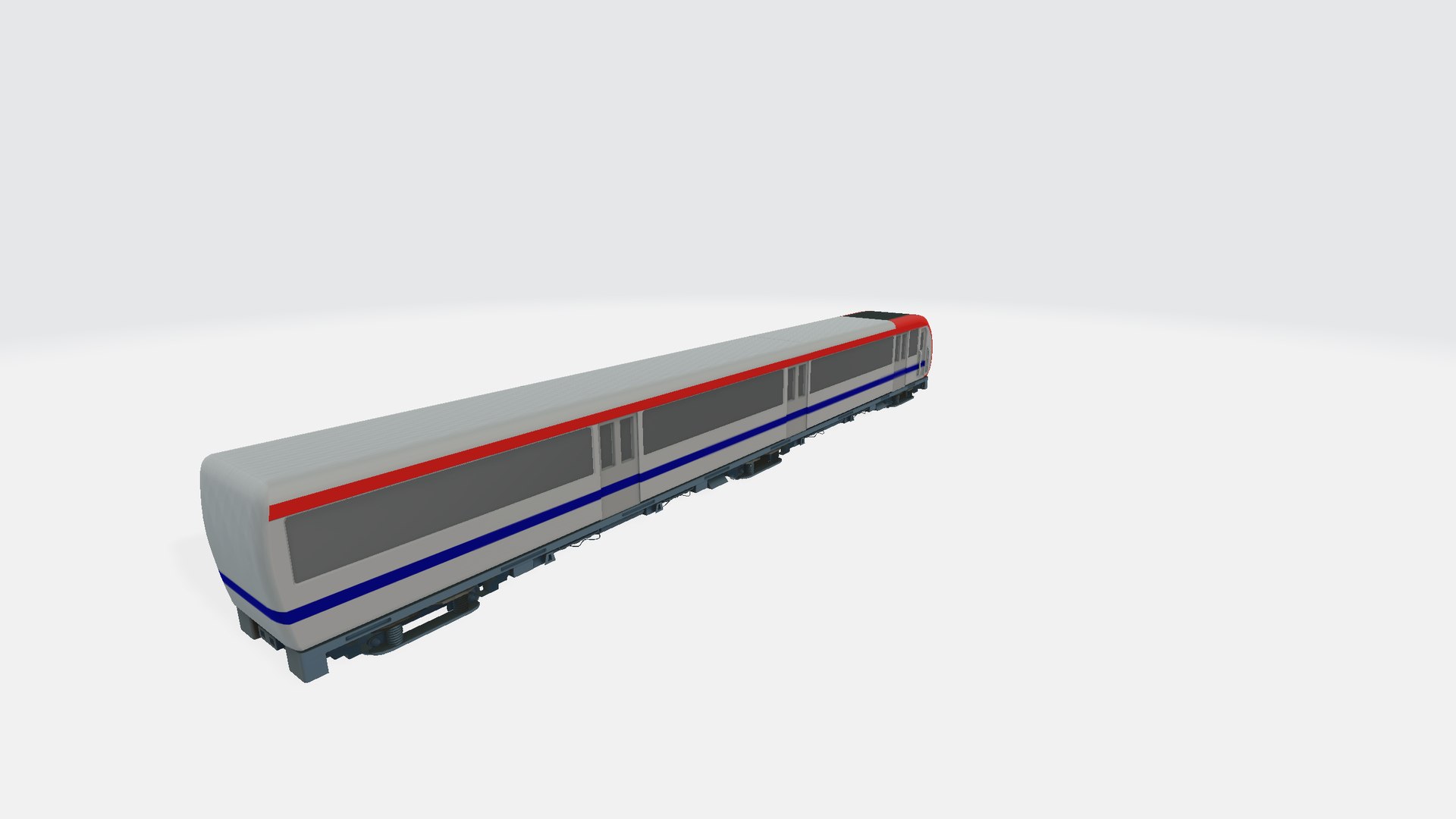 Subway Train 3D Model - TurboSquid 2398528