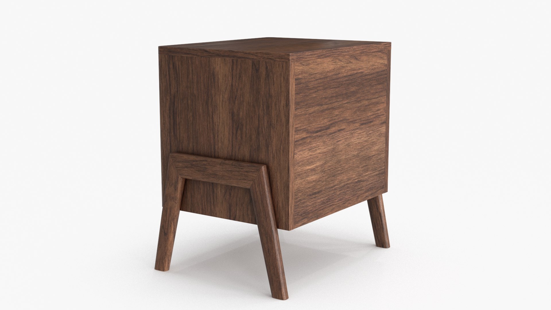 3D Model Nadene Coffee Table And Nightstand Brown - TurboSquid 2339847