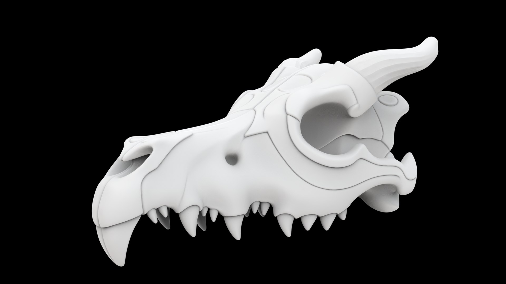 3D Dragon Skull Relic 3d Print Model - TurboSquid 2456923