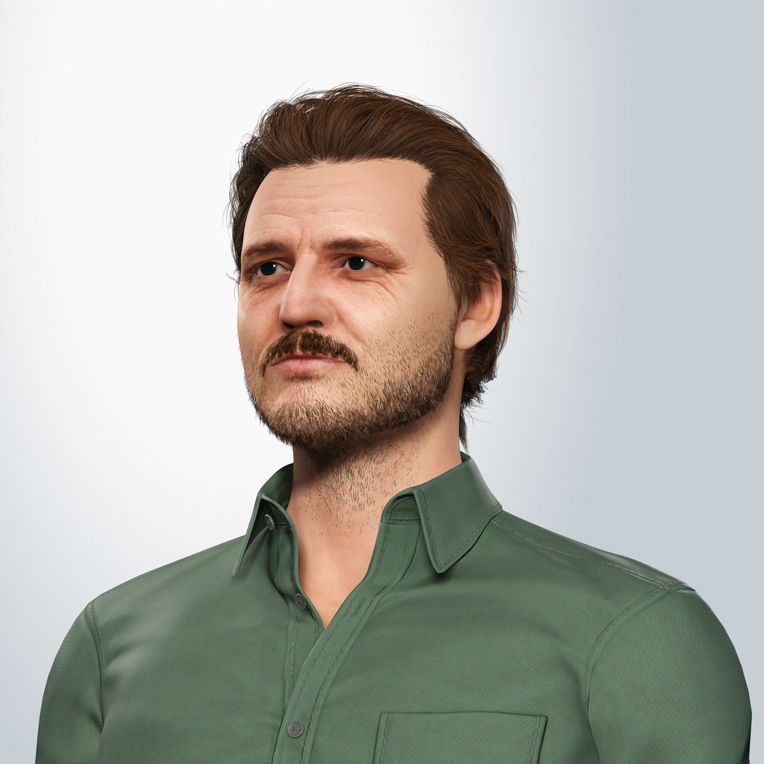 3D Pedro Pascal Character 3D Model Low-poly 3D Model - TurboSquid 2419217
