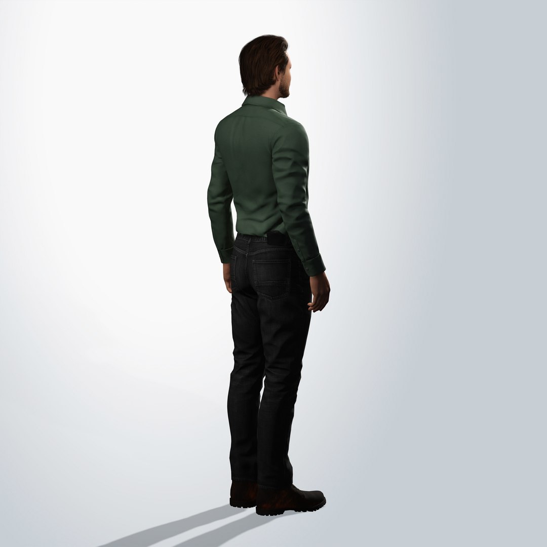 3D Pedro Pascal Character Low-poly - TurboSquid 2419217