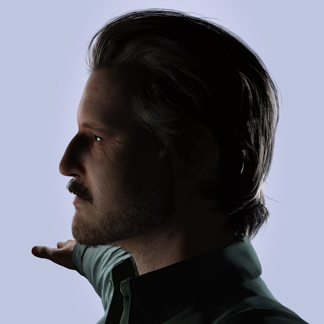 3D Pedro Pascal Character Low-poly - TurboSquid 2419217