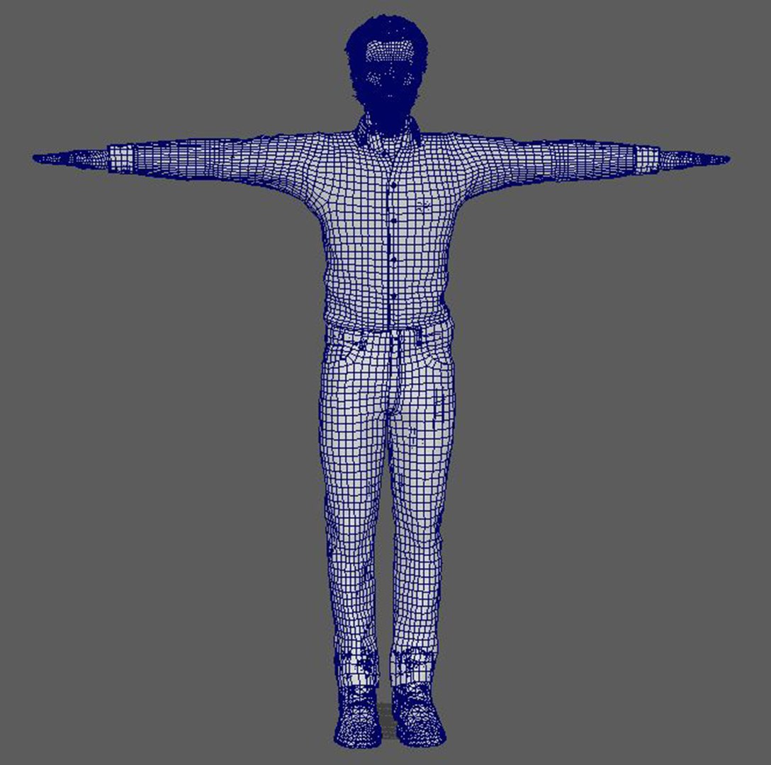 3D Pedro Pascal Character Low-poly - TurboSquid 2419217