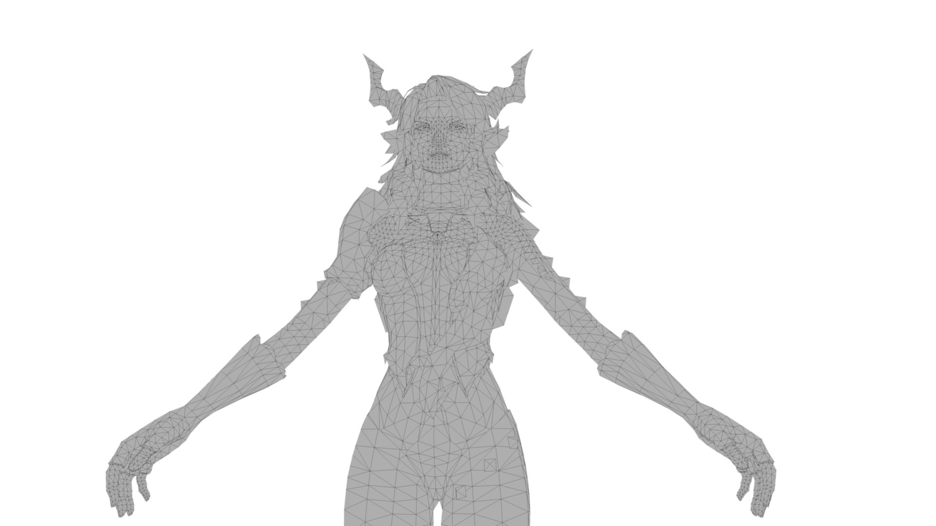 Sword Girl Model 3D - TurboSquid 1844912