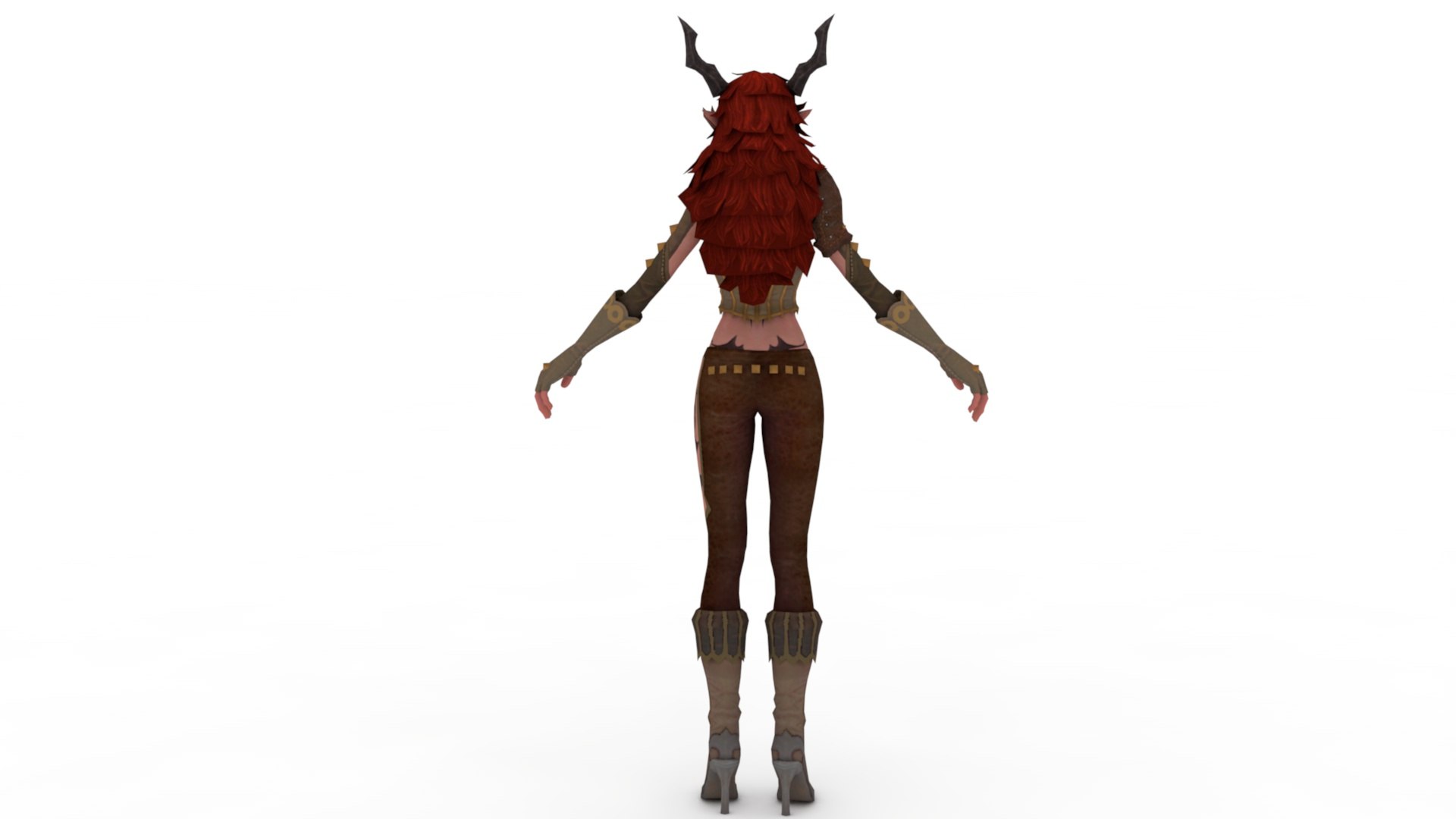 Sword Girl Model 3D - TurboSquid 1844912