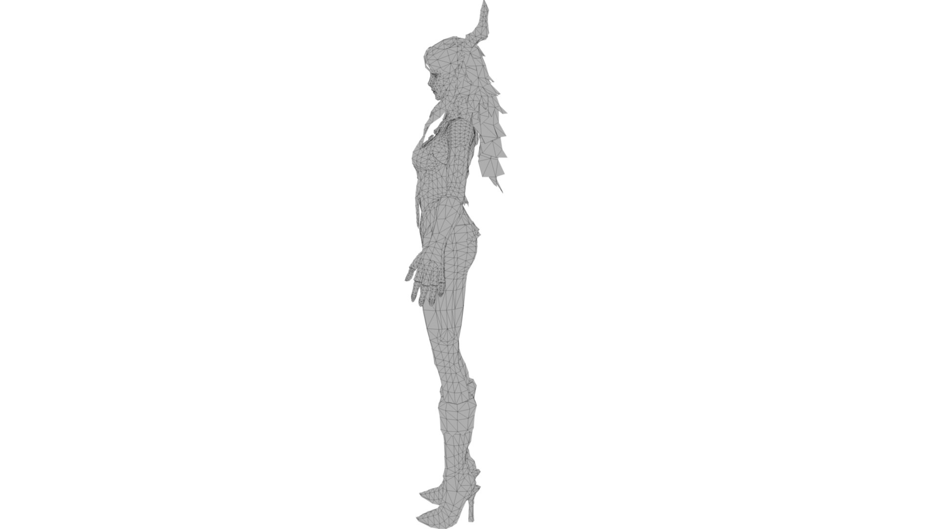 Sword Girl Model 3D - TurboSquid 1844912