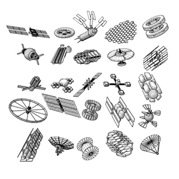 lightwave space structures