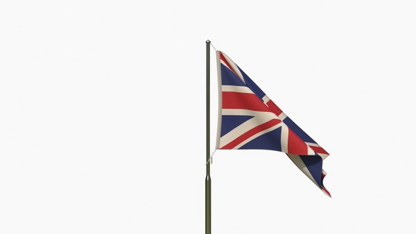 modelo 3d Bandera animada del Reino Unido - TurboSquid 1793753