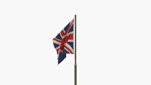 modelo 3d Bandera animada del Reino Unido - TurboSquid 1793753