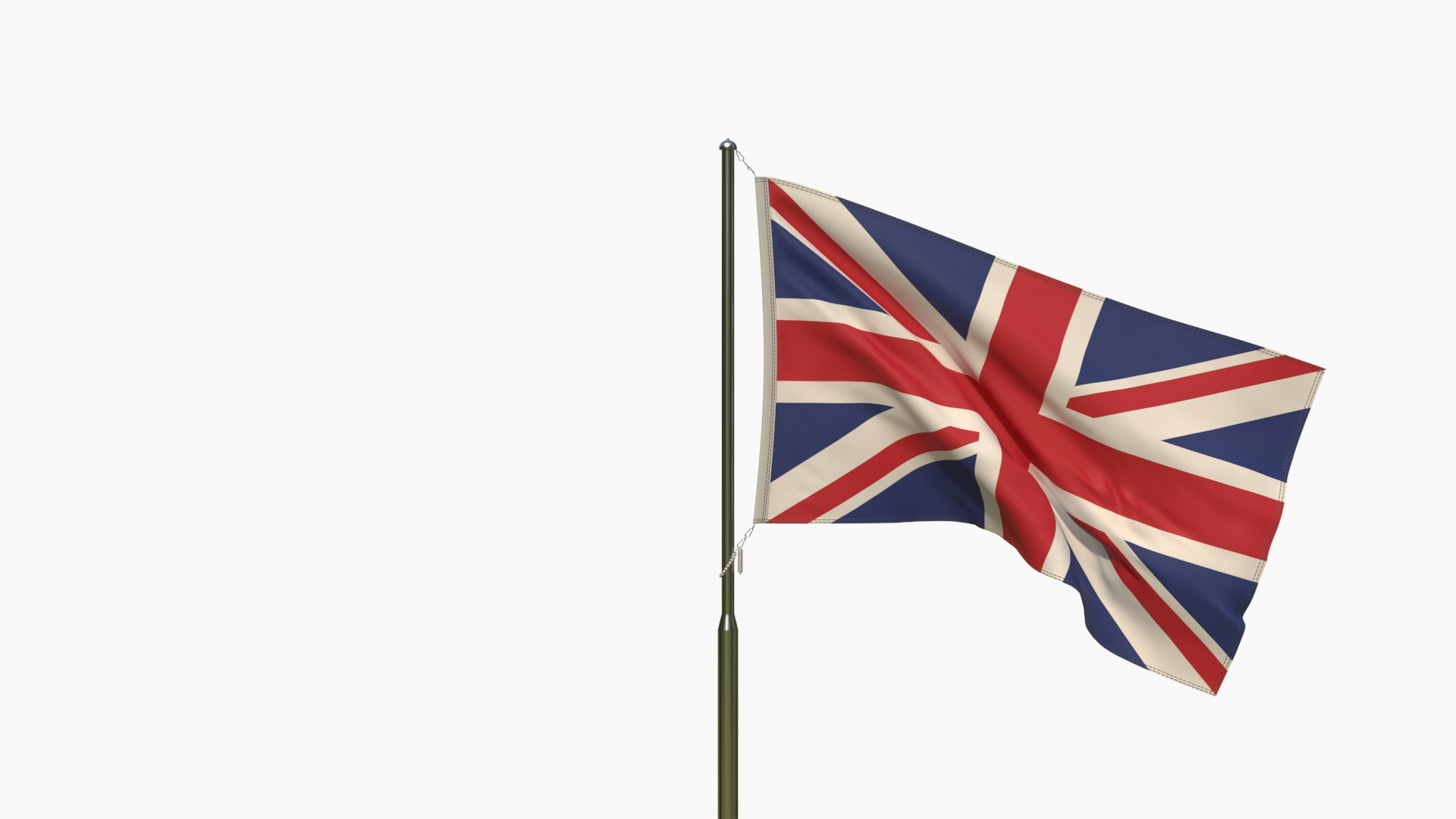 3D Animated United Kingdom Flag - TurboSquid 1793753