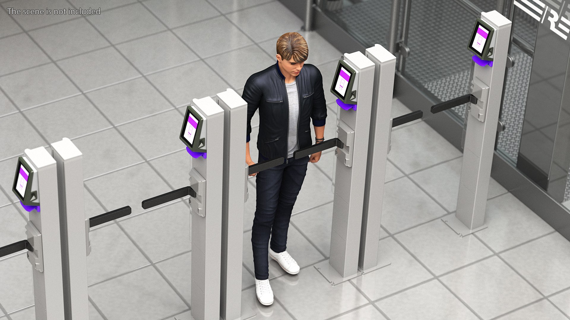 SMART SCANNER Gate 3D Model - TurboSquid 1772194