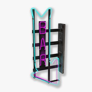Bar Sign 3D Models for Download | TurboSquid