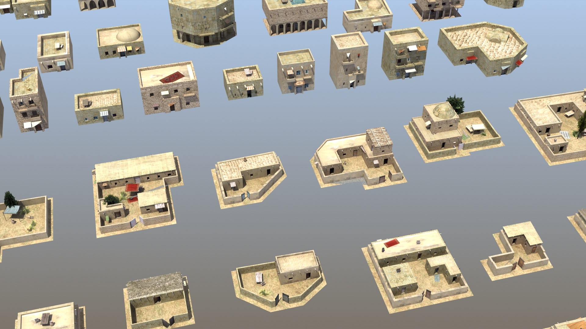 3D arab buildings - TurboSquid 1585014