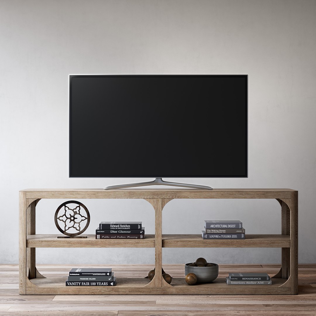 Martens 81in Media Console 3d Model