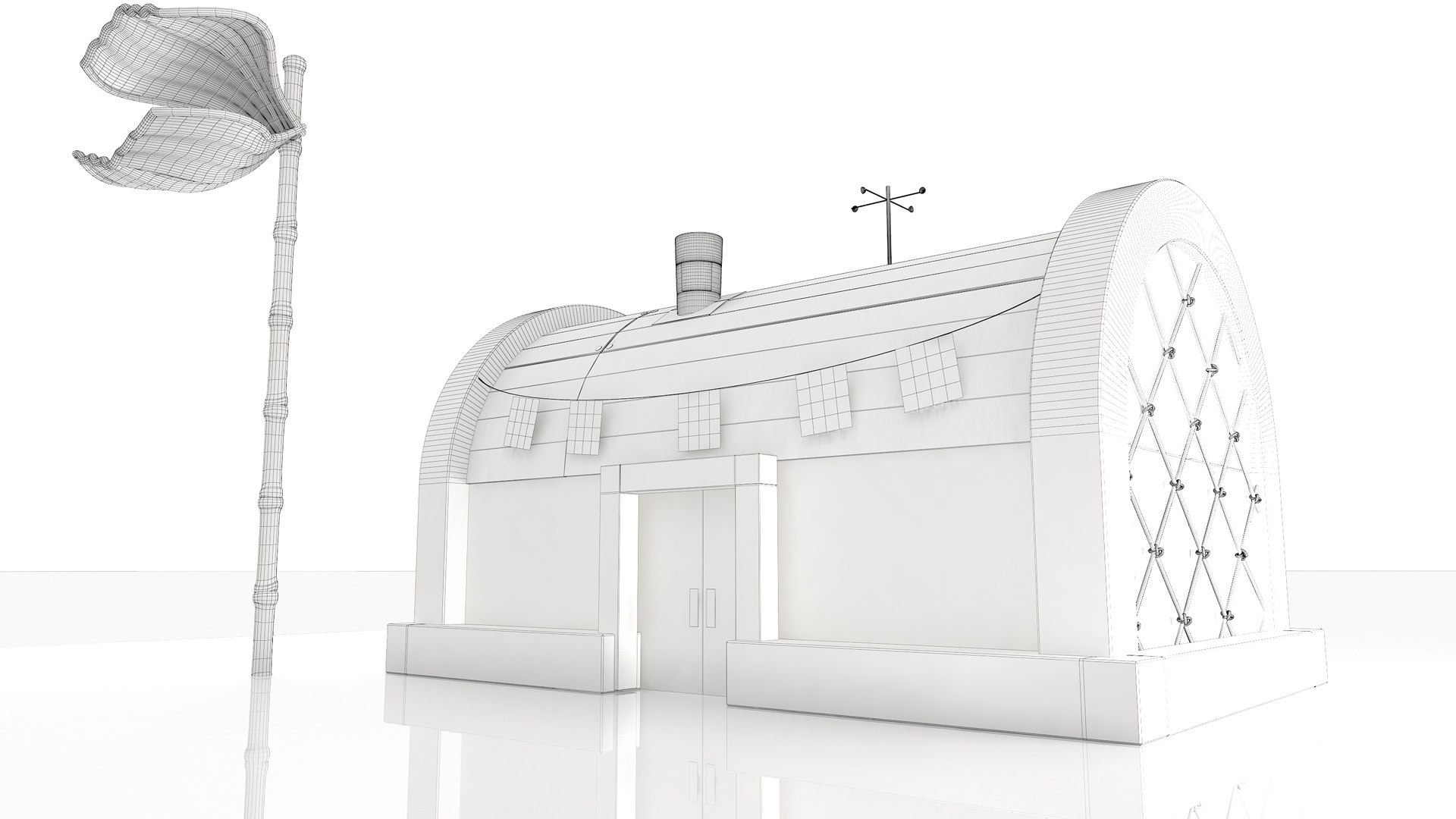 Spongebob Restaurant 3D - TurboSquid 2208368