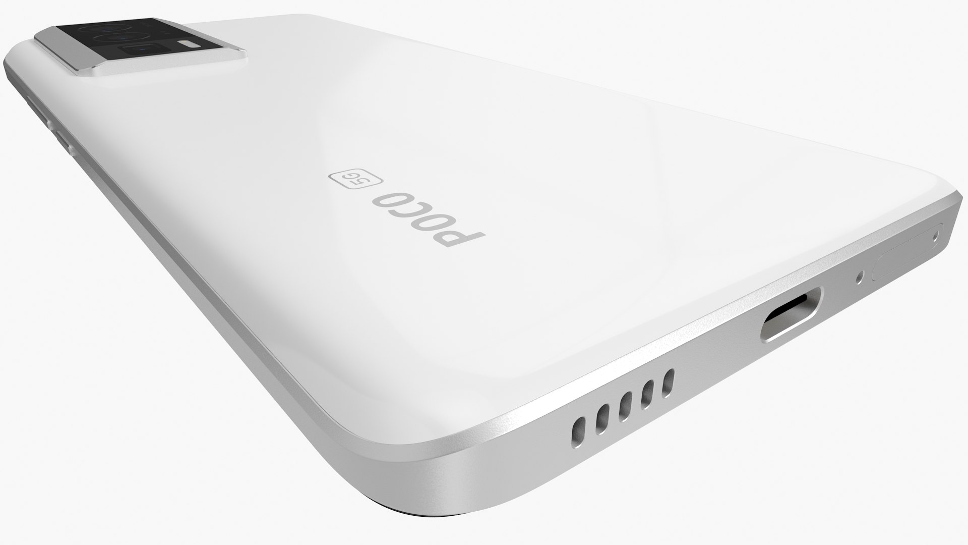3D Xiaomi Poco F5 Pro White - TurboSquid 2073960