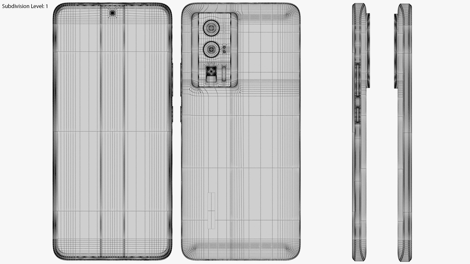 3D Xiaomi Poco F5 Pro White - TurboSquid 2073960