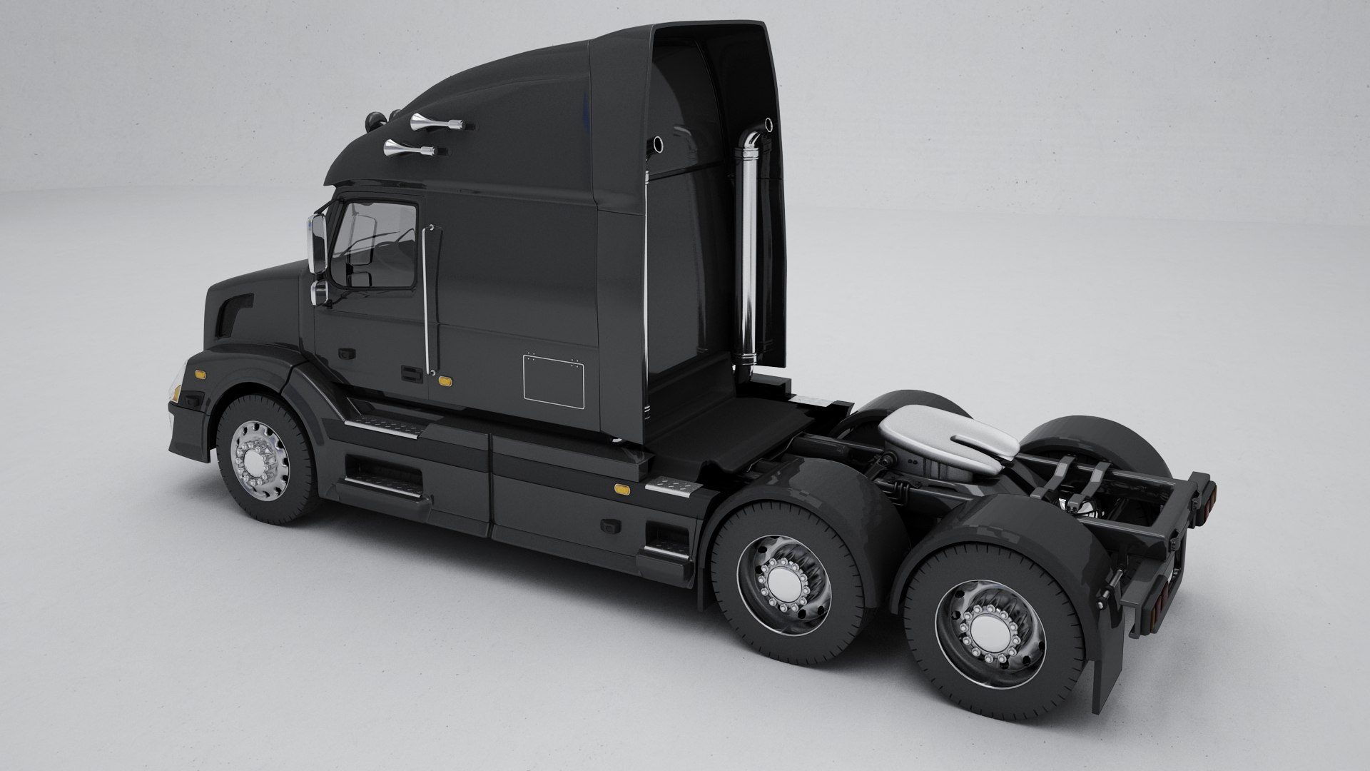 3D Heavy Transporter Truck With Trailer 03 - TurboSquid 1909211