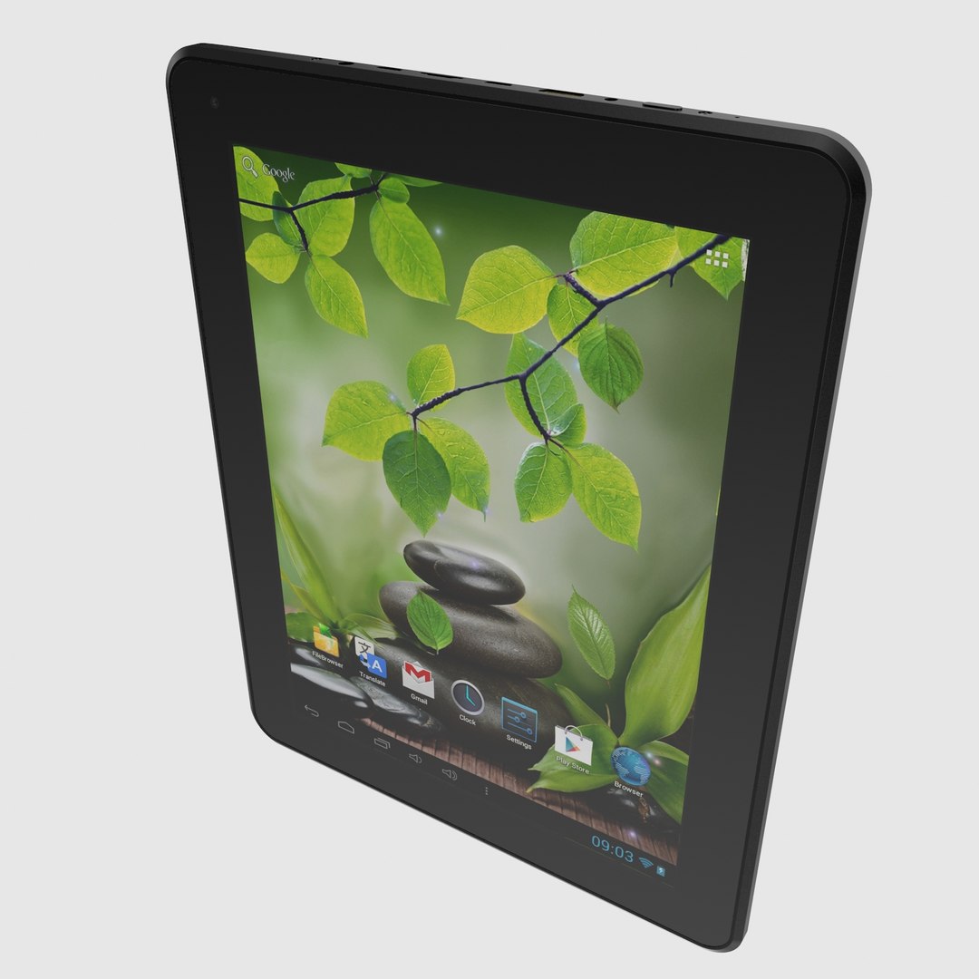 3d Model Android Tablet