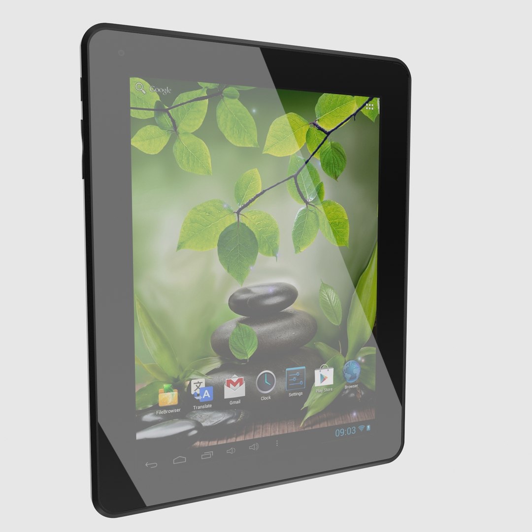 3d Model Android Tablet
