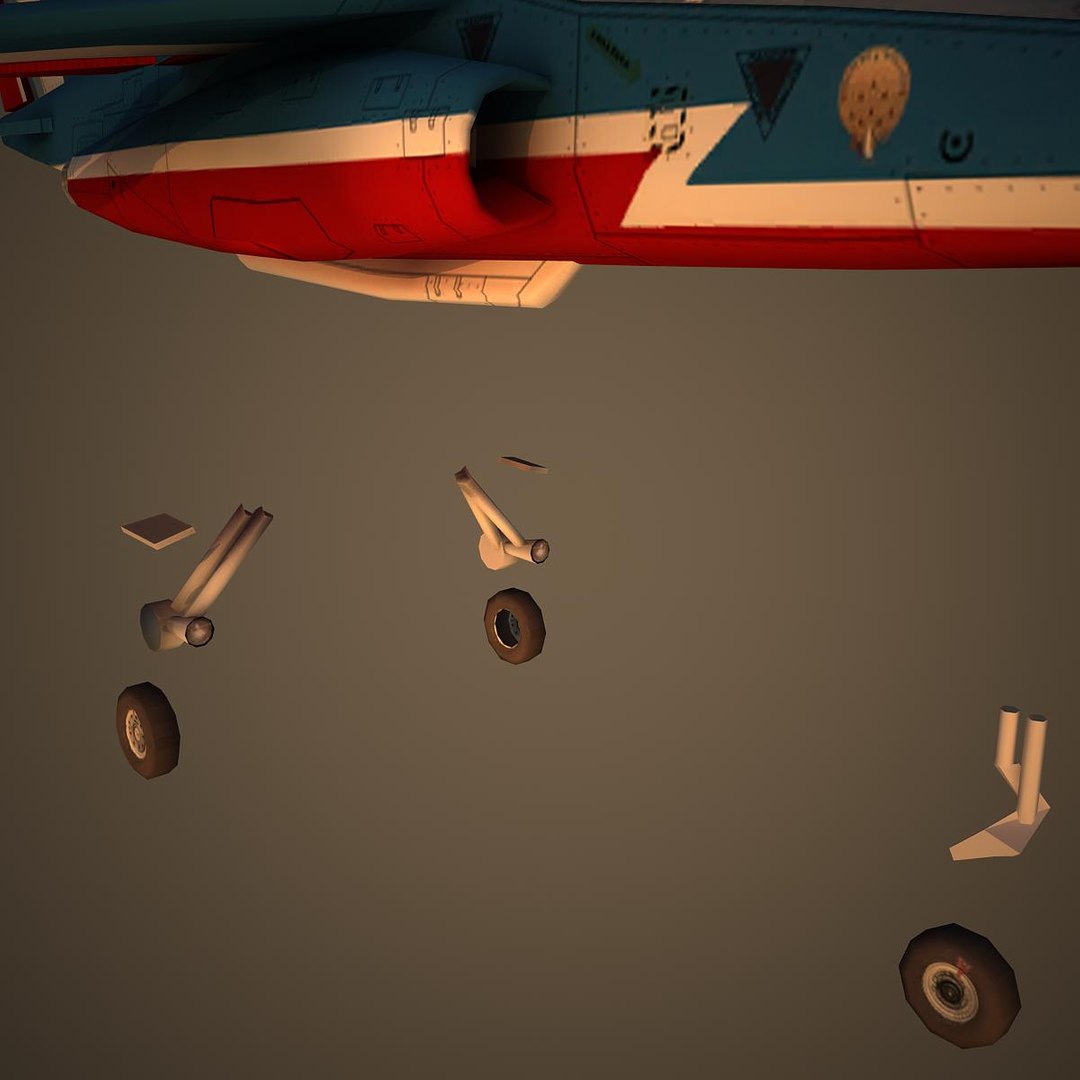 Alpha Jet Faf Aircraft 3d Model