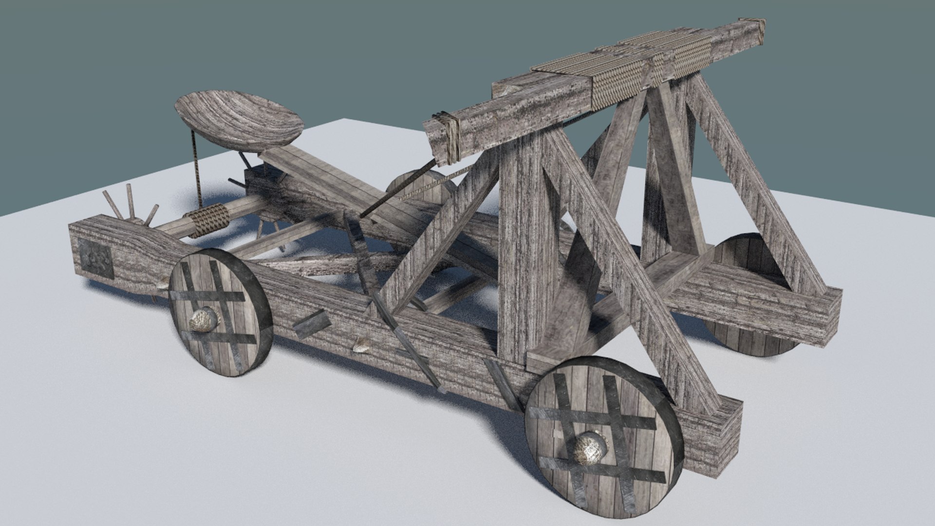maya medieval catapult