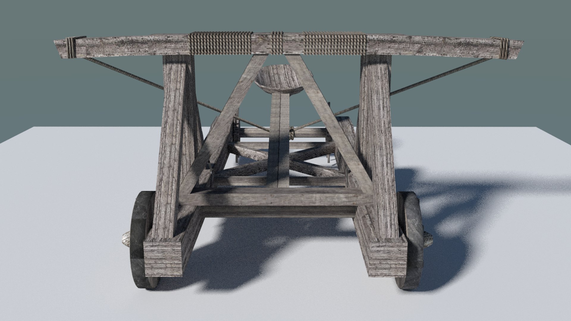 maya medieval catapult