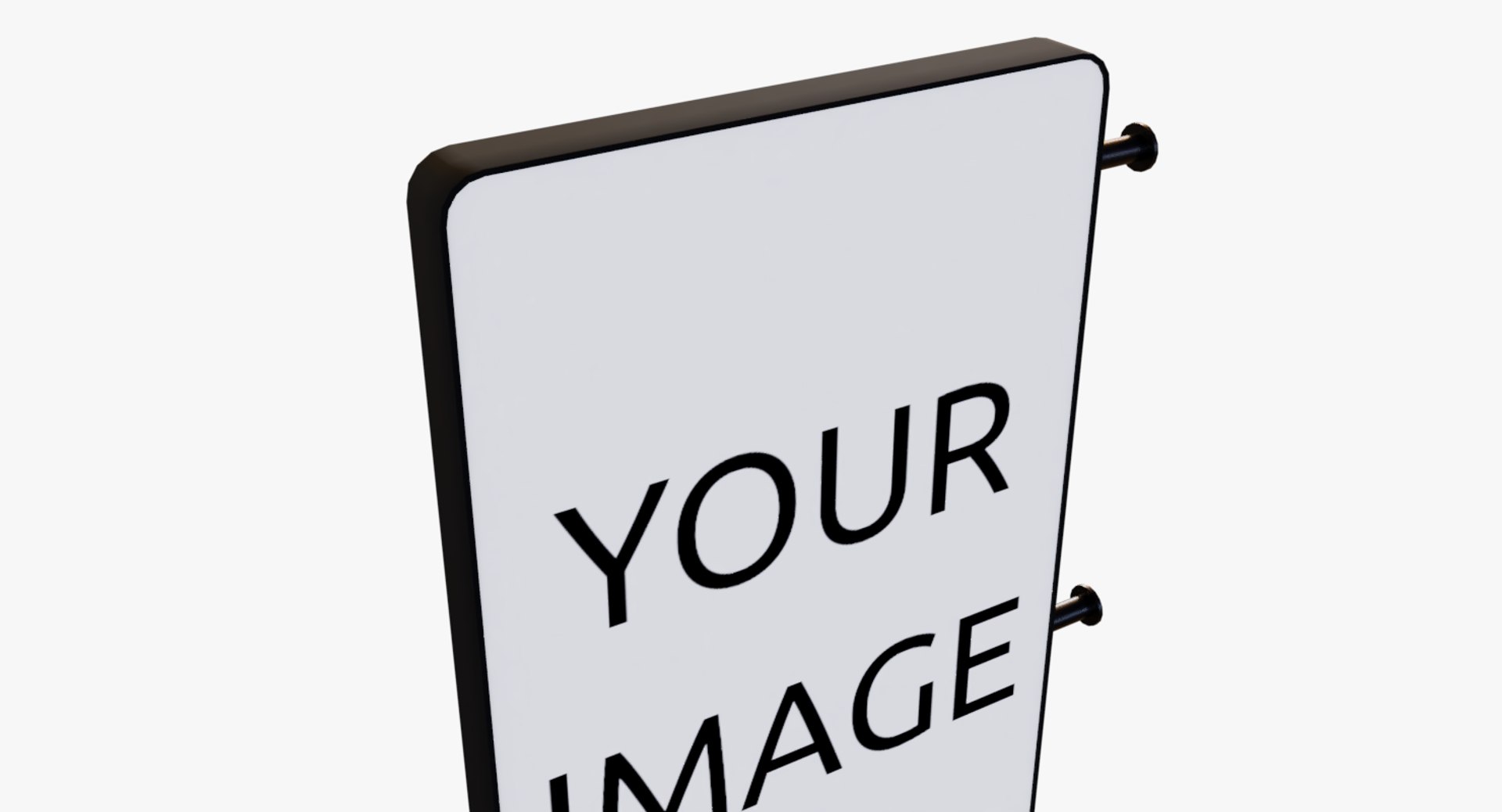 3D Sign Board Model - TurboSquid 1406329