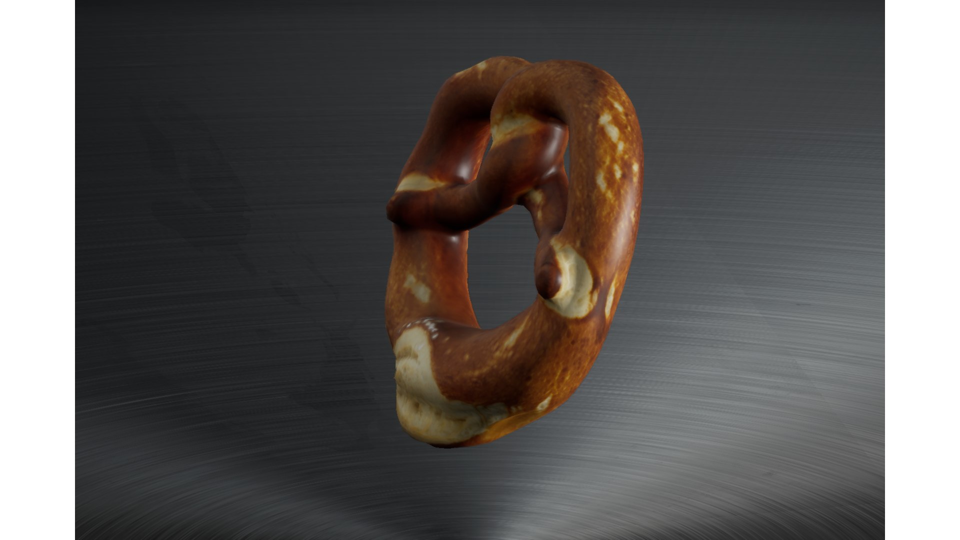 3D Pretzel - Low Poly Model - TurboSquid 1859778