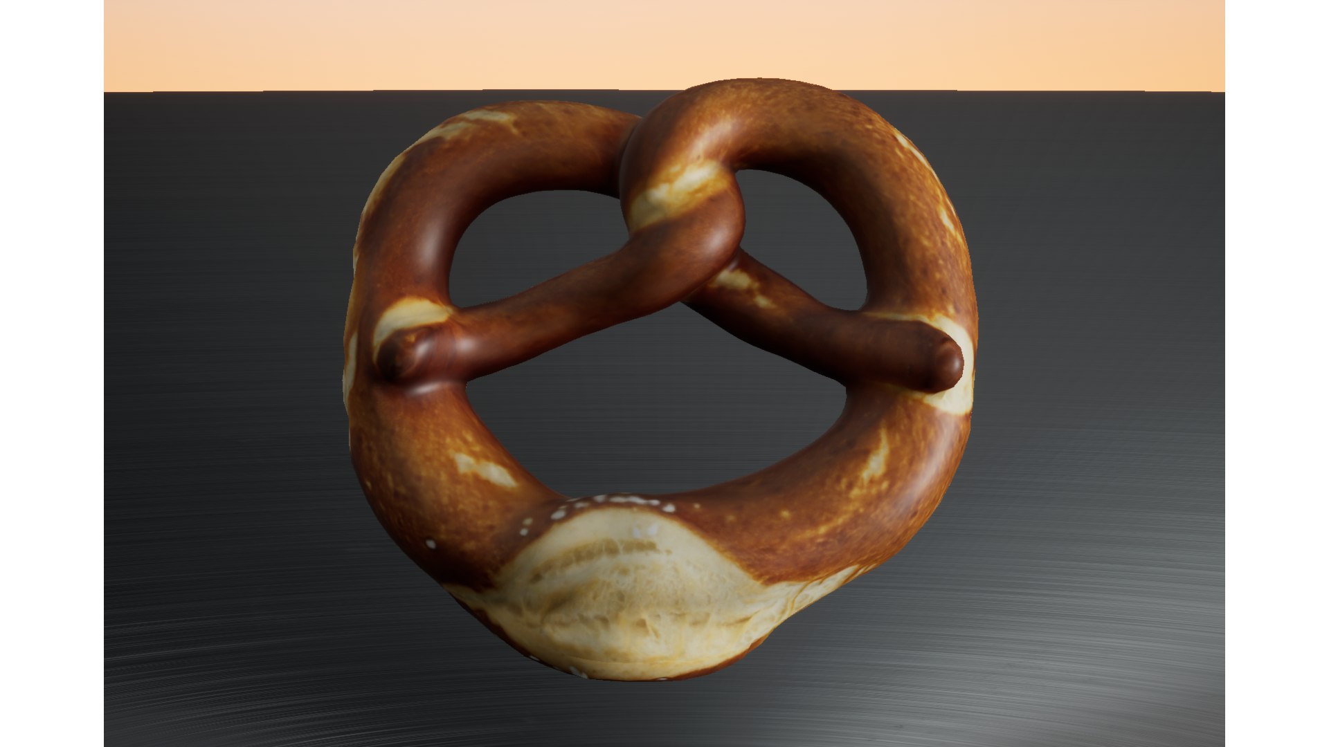 3D Pretzel - Low Poly Model - TurboSquid 1859778