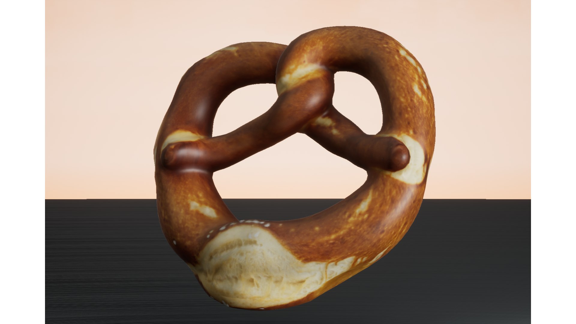 3D Pretzel - Low Poly Model - TurboSquid 1859778