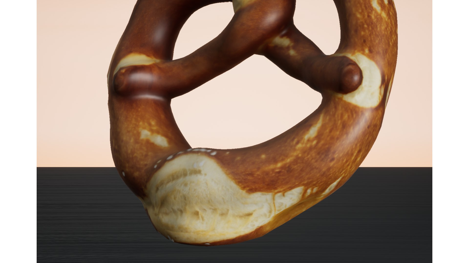 3D Pretzel - Low Poly Model - TurboSquid 1859778