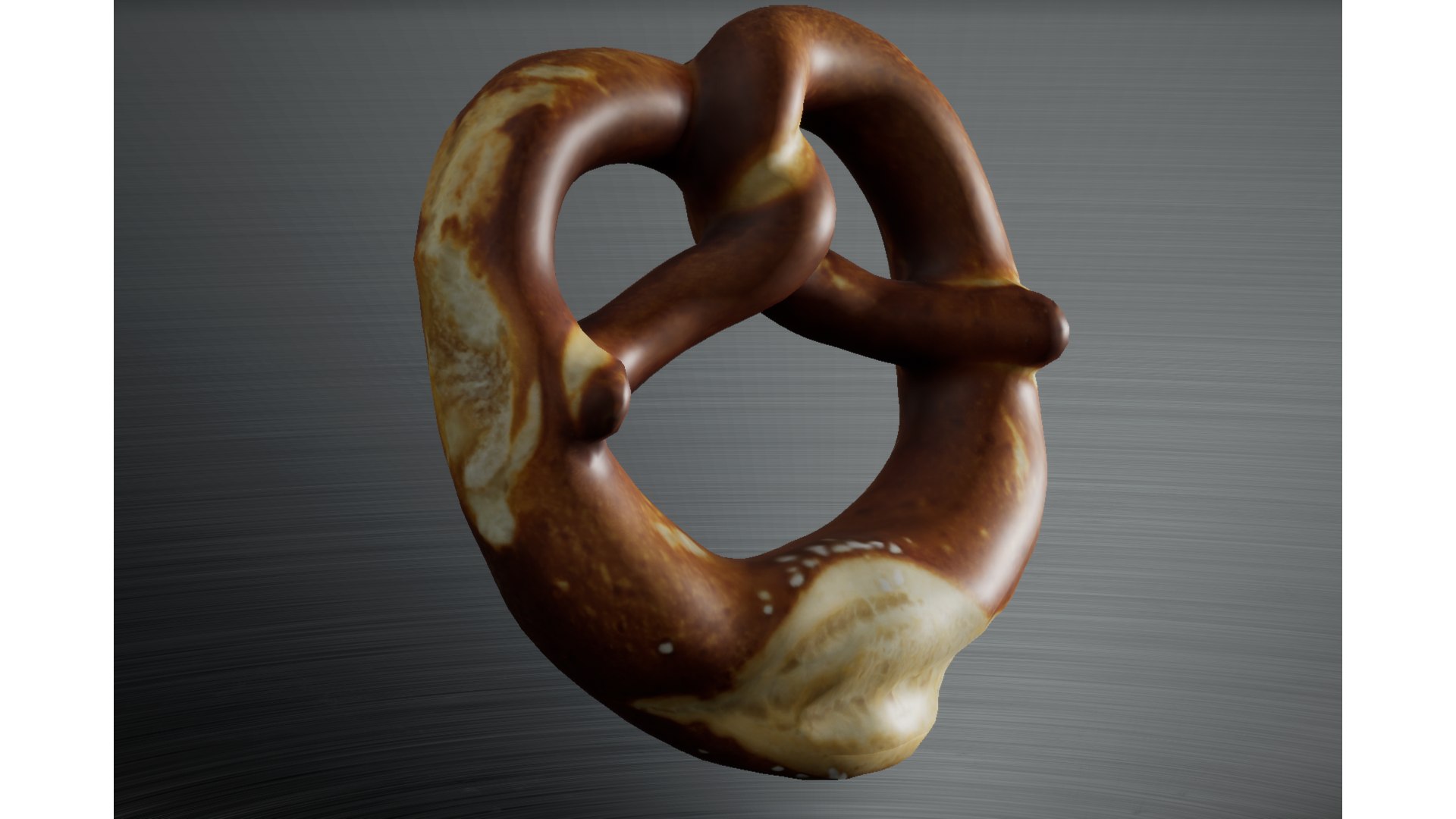 3D Pretzel - Low Poly Model - TurboSquid 1859778