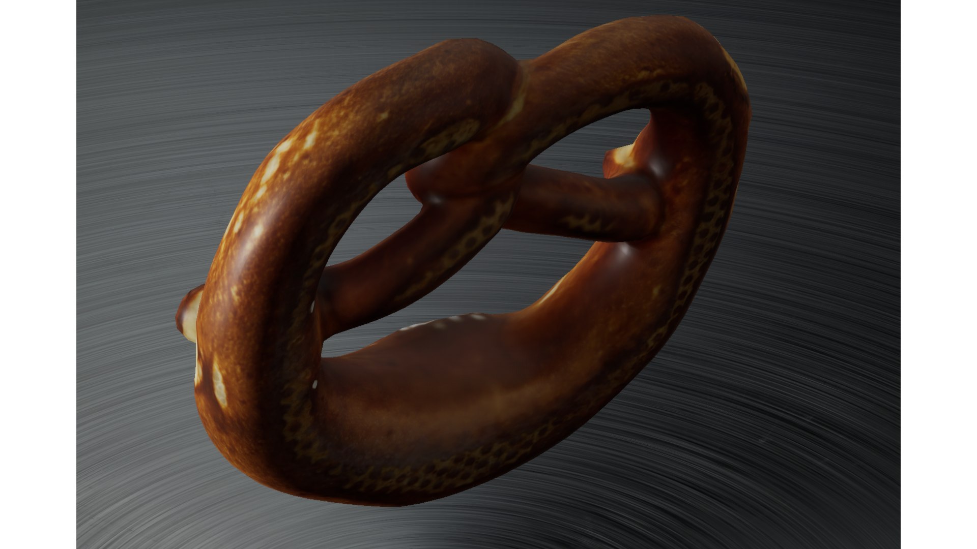 3D Pretzel - Low Poly Model - TurboSquid 1859778