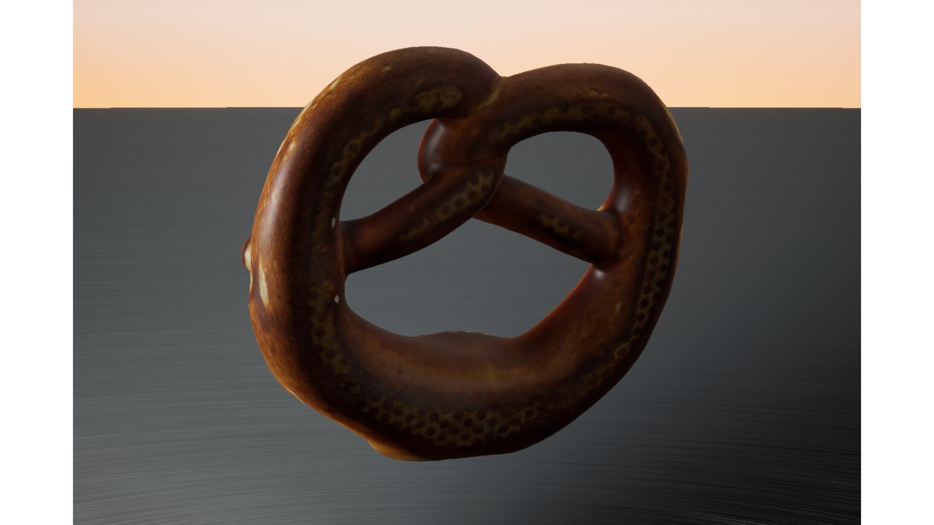 3D Pretzel - Low Poly Model - TurboSquid 1859778