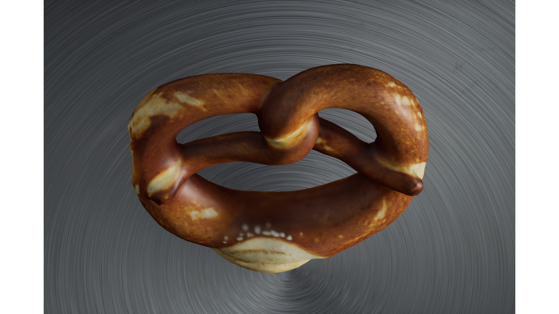 3D Pretzel - Low Poly Model - TurboSquid 1859778