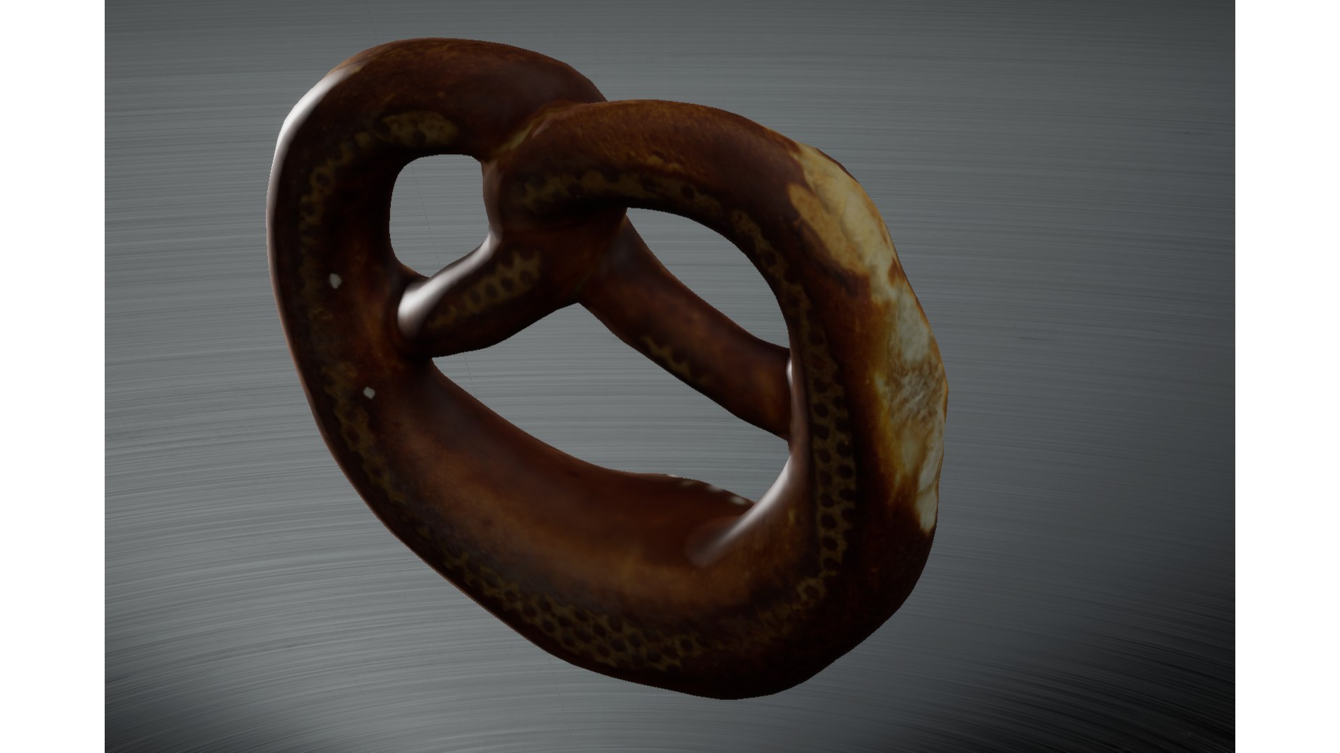 3D Pretzel - Low Poly Model - TurboSquid 1859778