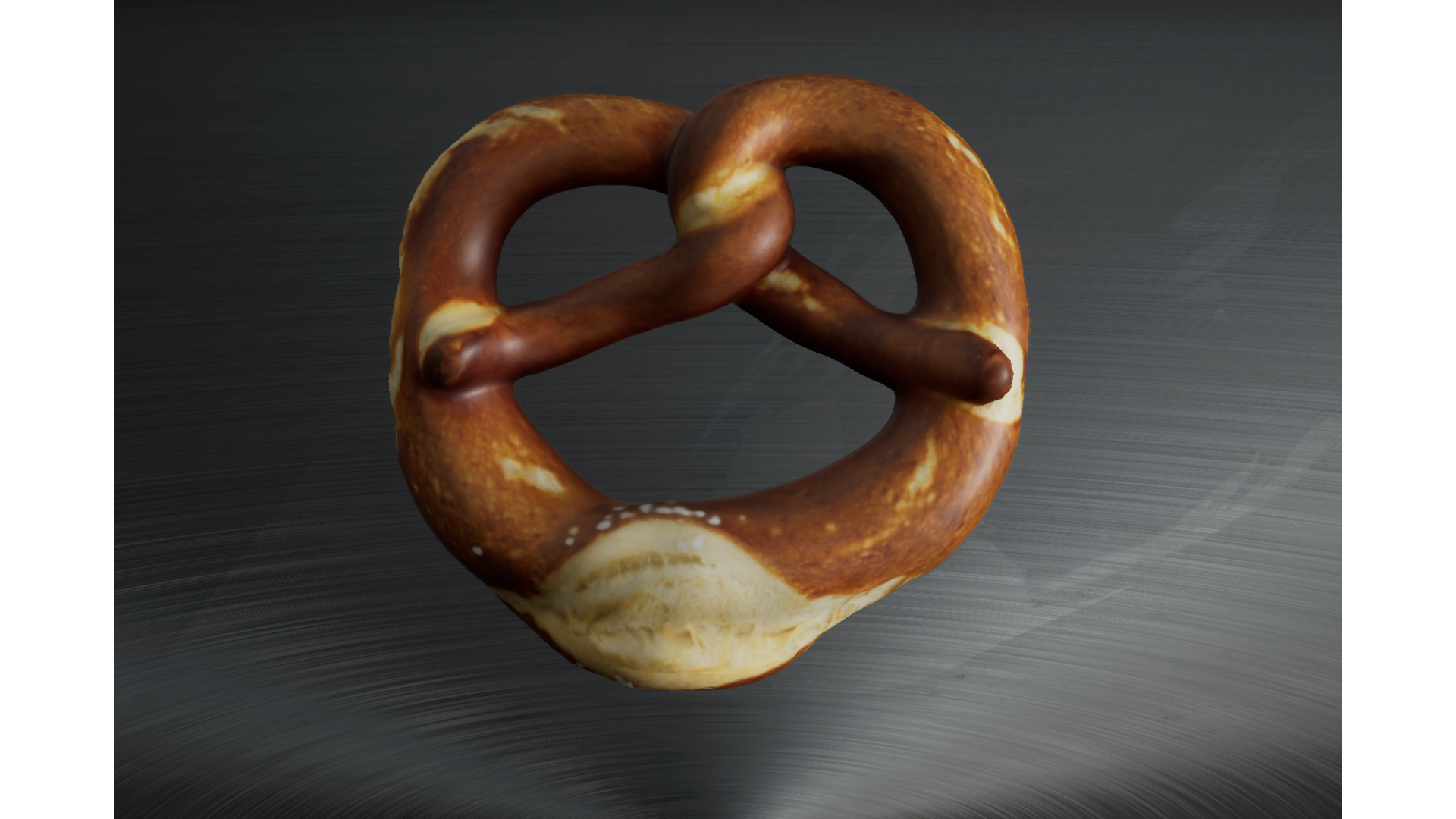 3D Pretzel - Low Poly Model - TurboSquid 1859778
