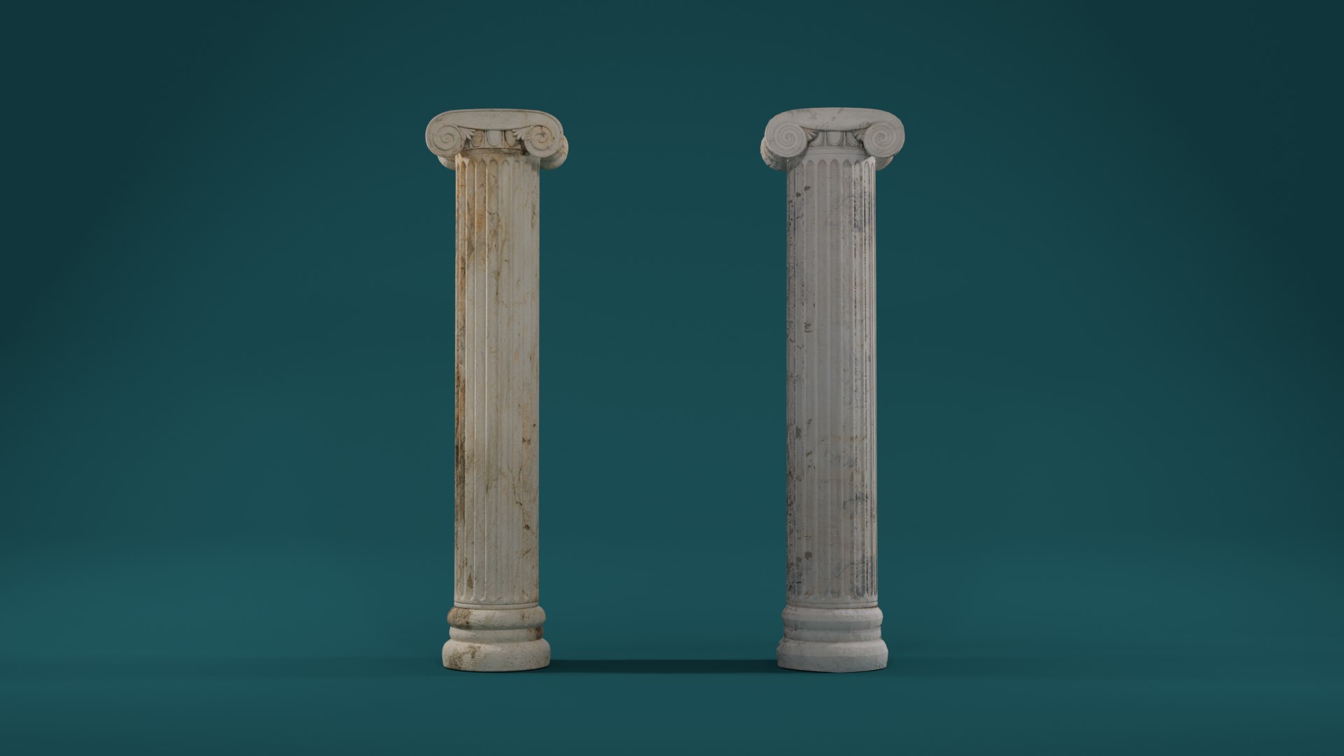 Ionic Greek Column 3D Model - TurboSquid 1785605