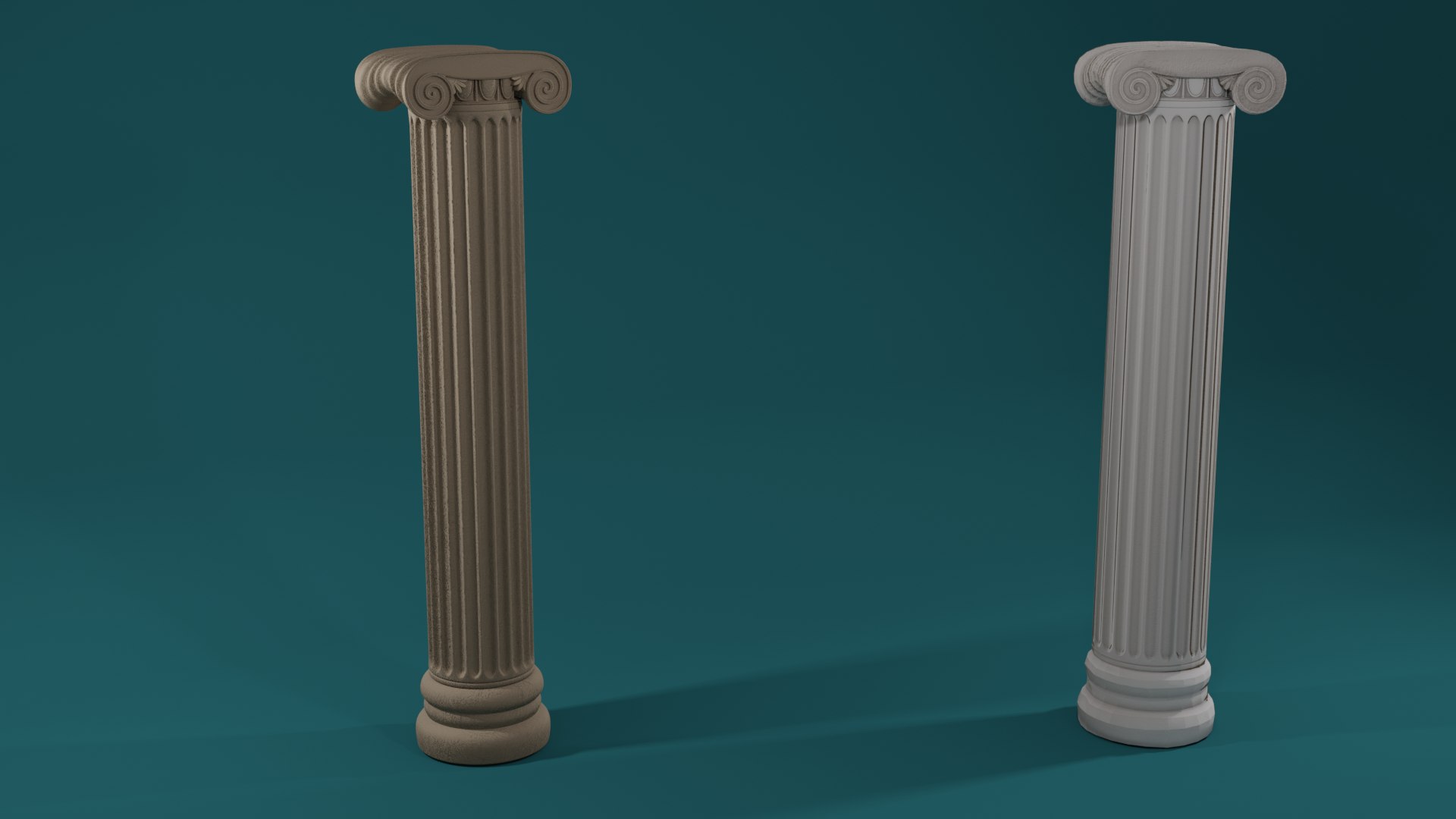 Ionic Greek Column 3D Model - TurboSquid 1785605